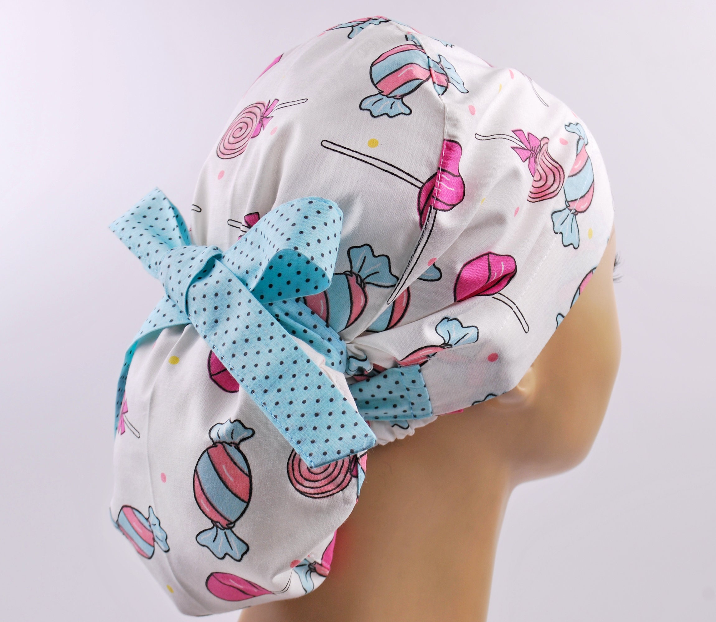 Scrub Cap Ponytail Scrub Hats Womens Scrub Caps Surgical - Etsy