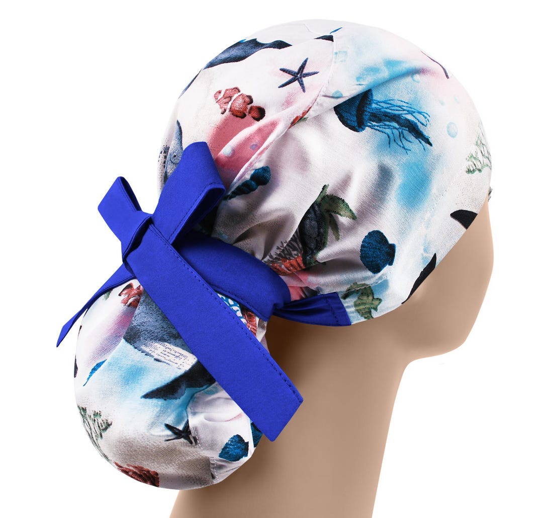 Scrub Cap Octopus, Scrub Hat Whale, Womens Scrub Caps, Scrub Hats for ...