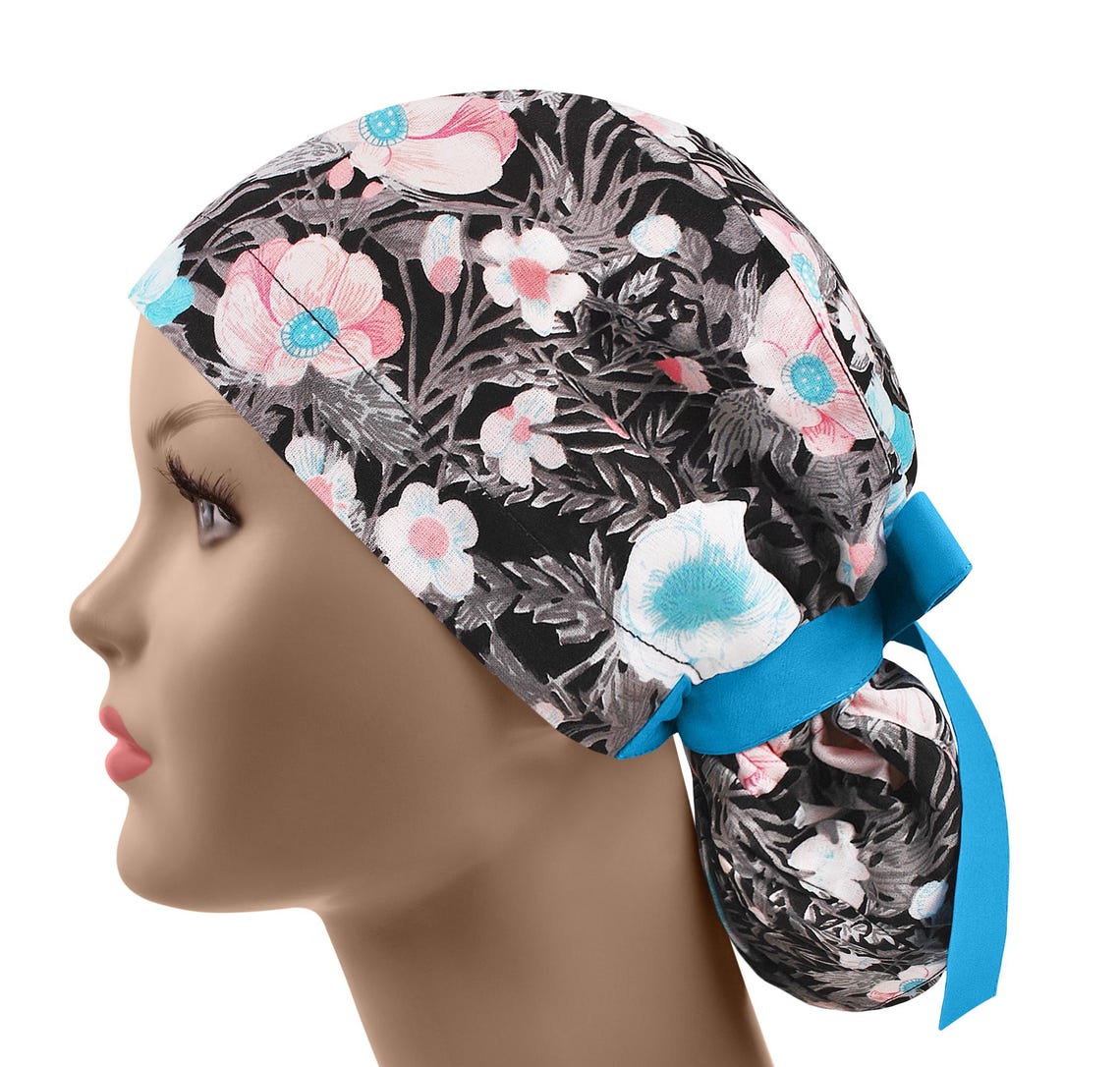 Ponytail Scrub Hats, Scrub Cap, Surgical Scrub Hat, Womens Scrub Caps ...
