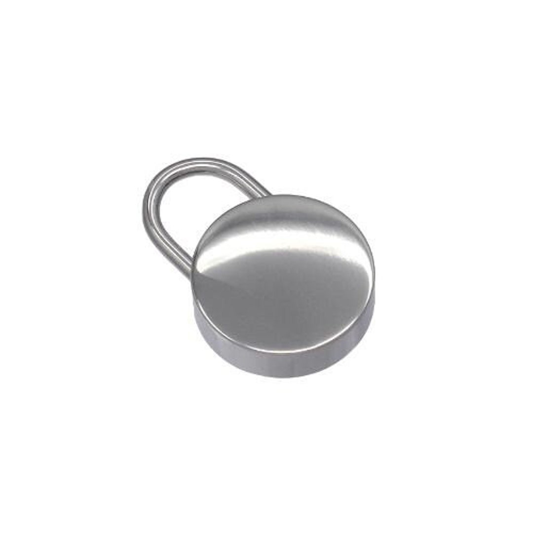 Disc Lock 2mm Gauge (12g), 316L Stainless Steel Body Jewellery - Etsy