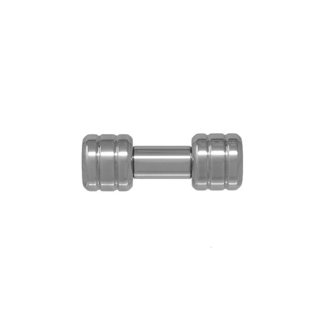 5mm Gauge Grooved Liberty Bell | Internally Threaded 316L Stainless ...