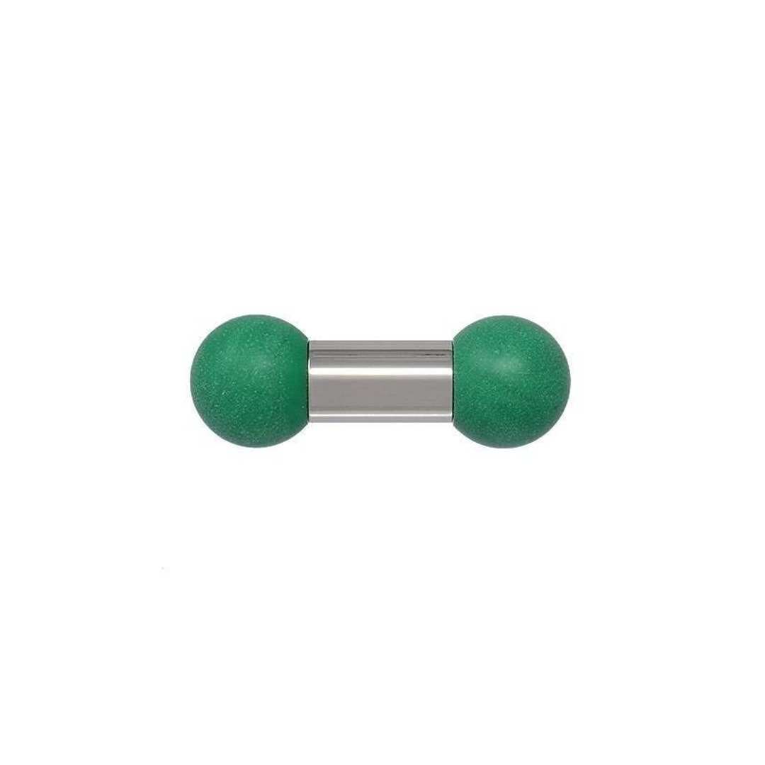 8mm Gauge (0g) Eco Bell | Internally Threaded 316L Stainless Steel ...