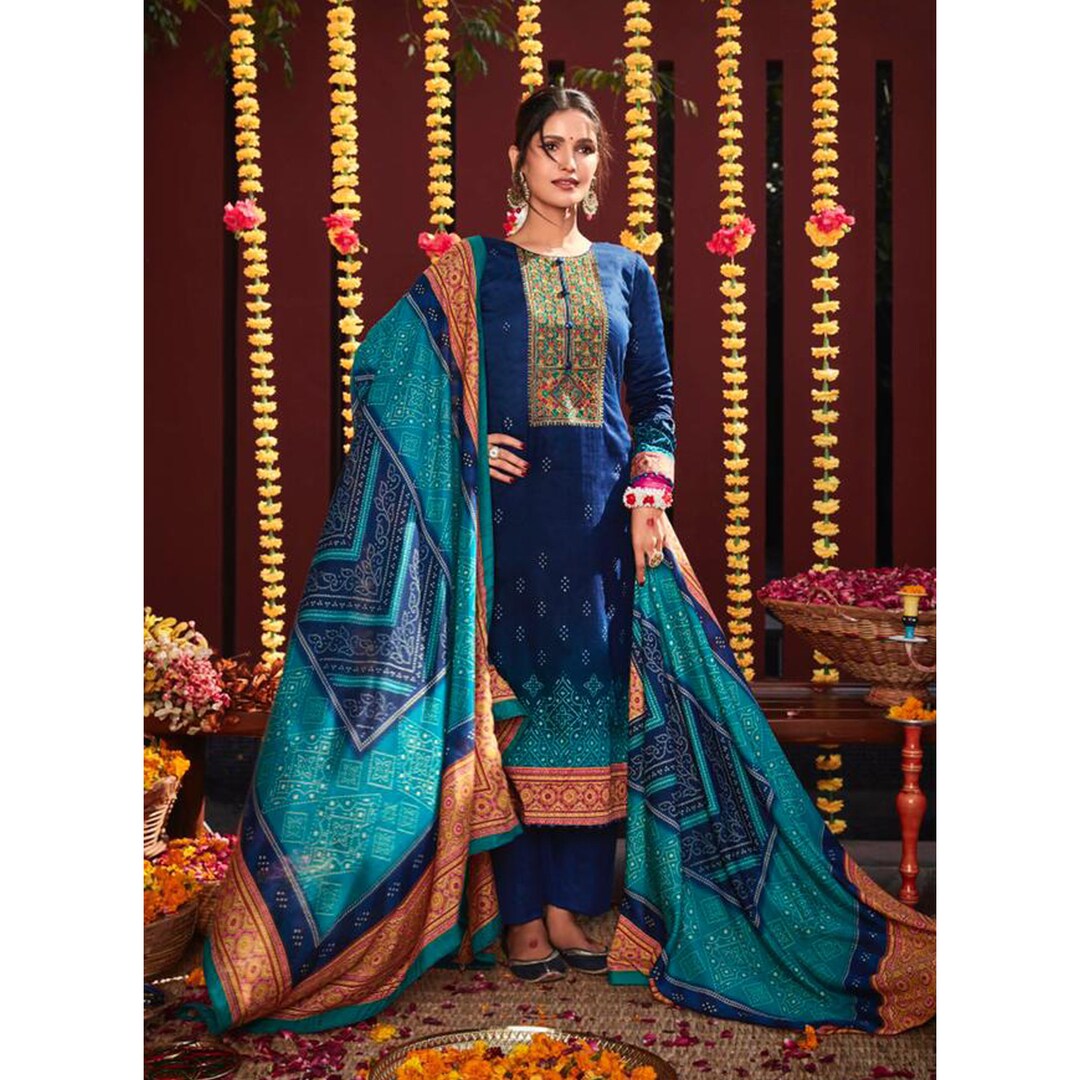 Black Color Eid Special Beautiful Designer Salwar Kameez Dupatta ...