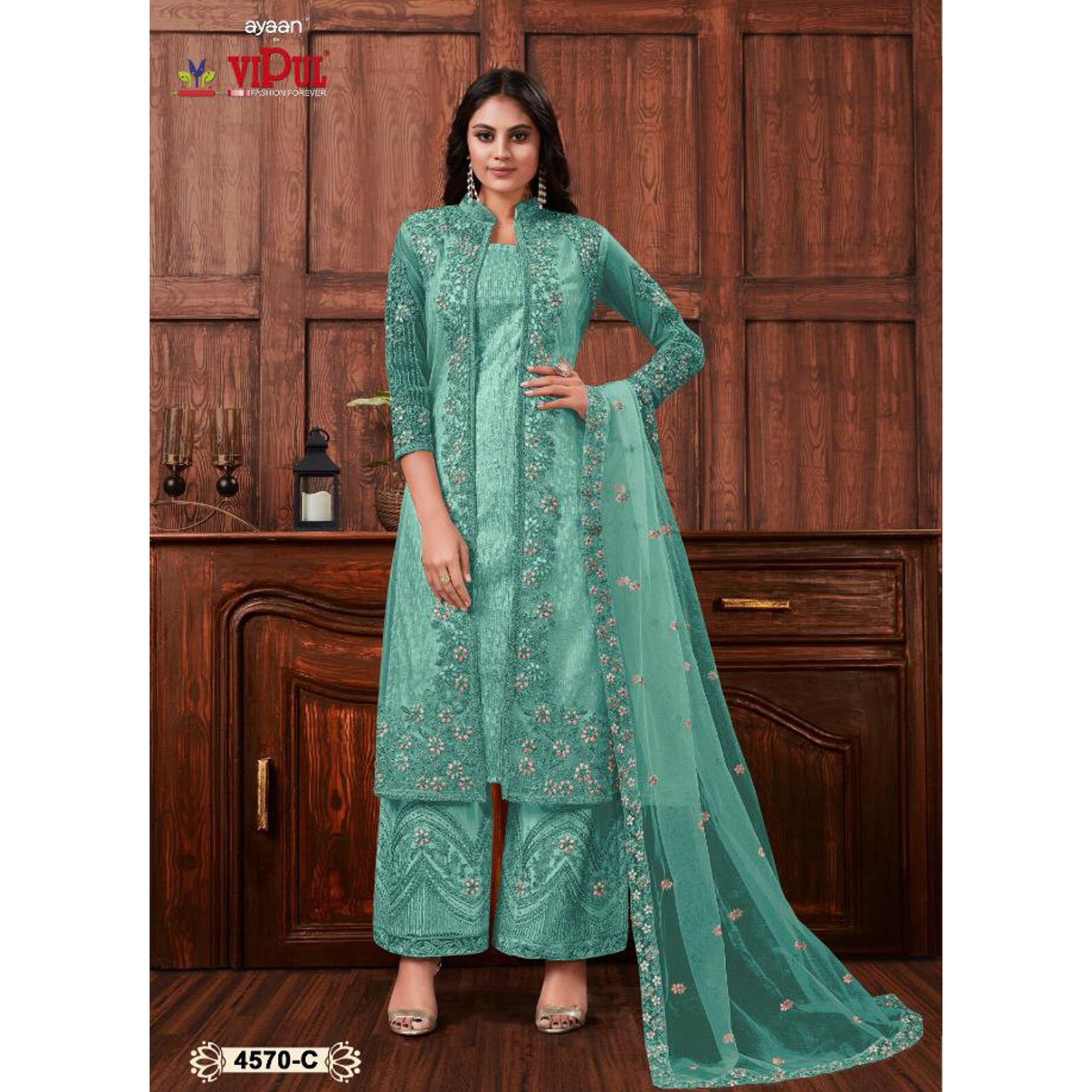 Functions Party Wear Designer Outfits Salwar Kameez Palazzo - Etsy