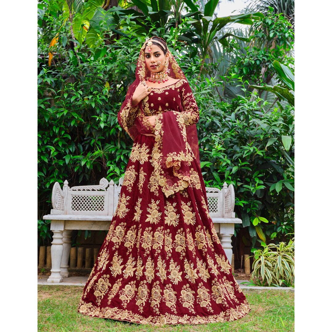 Wedding Reception Function Wear Designer Lehenga Choli Suits - Etsy