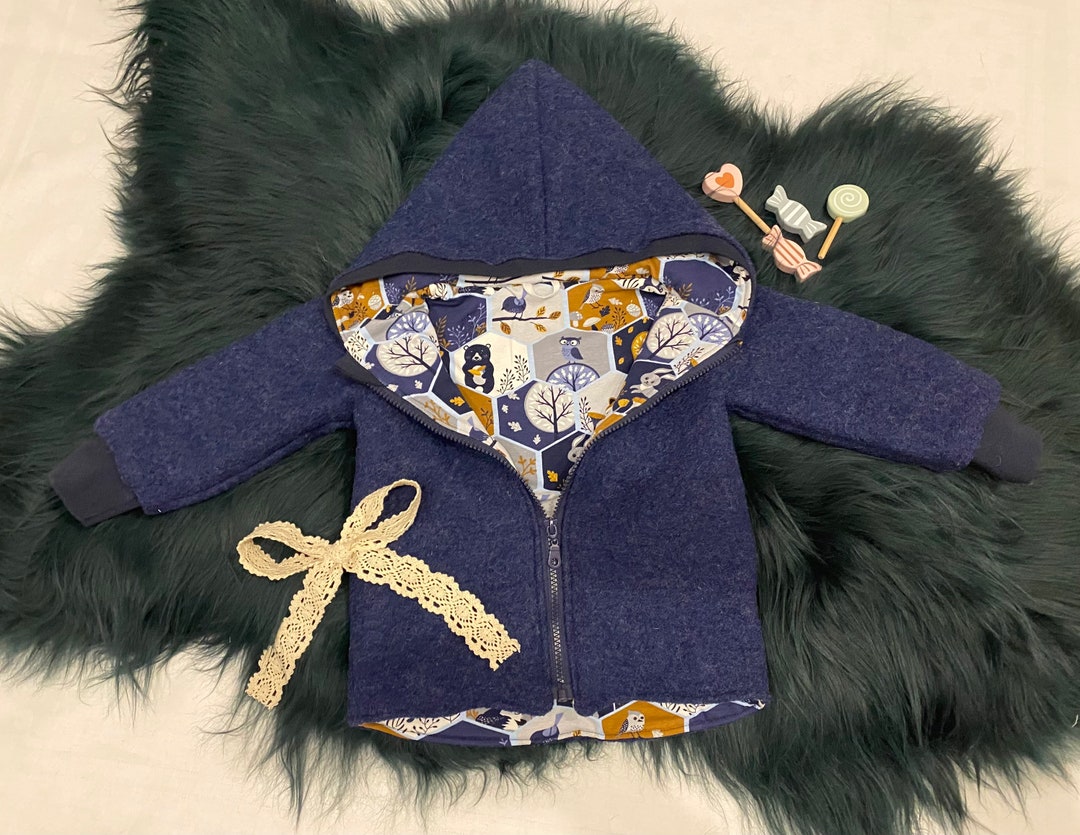 Immediately Available as Shown! Walk Jacket Walk Denim Blue Forest ...