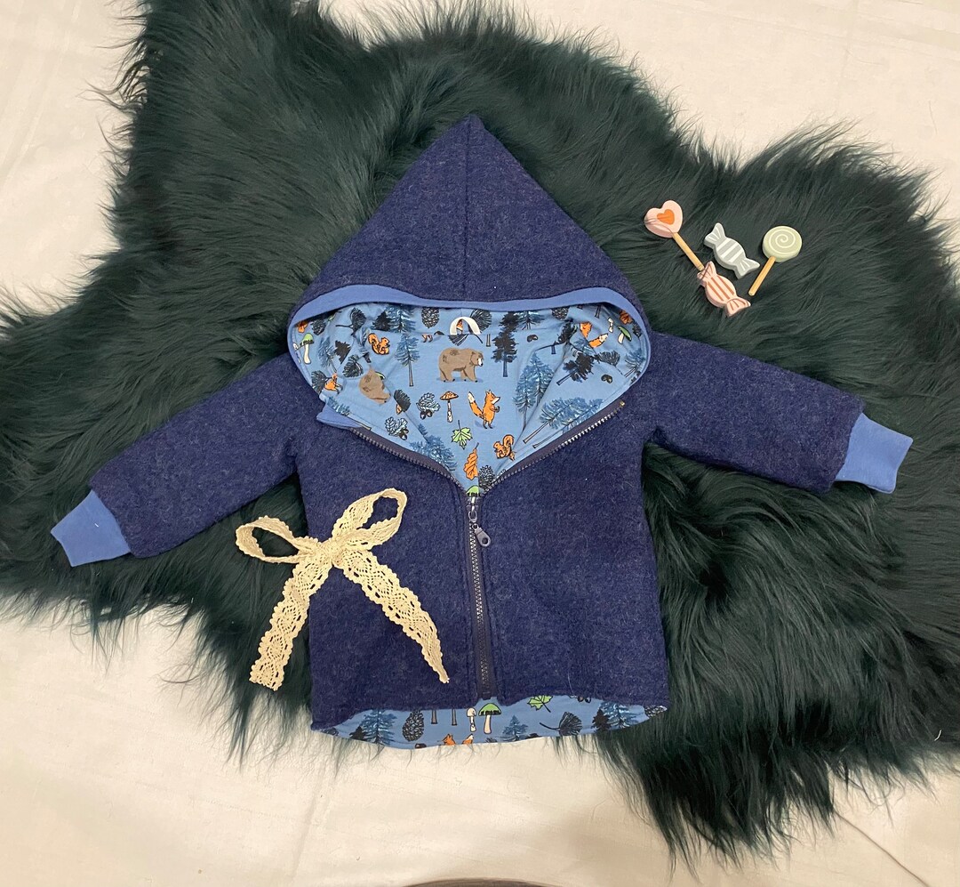 Immediately Available as Shown! Walk Jacket Walk Denim Blue Forest ...