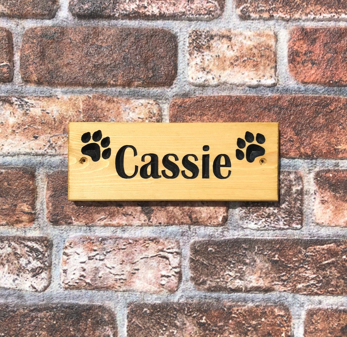 Personalised Dog Sign Pet Name Sign Dog Name Sign Dog Lover | Etsy