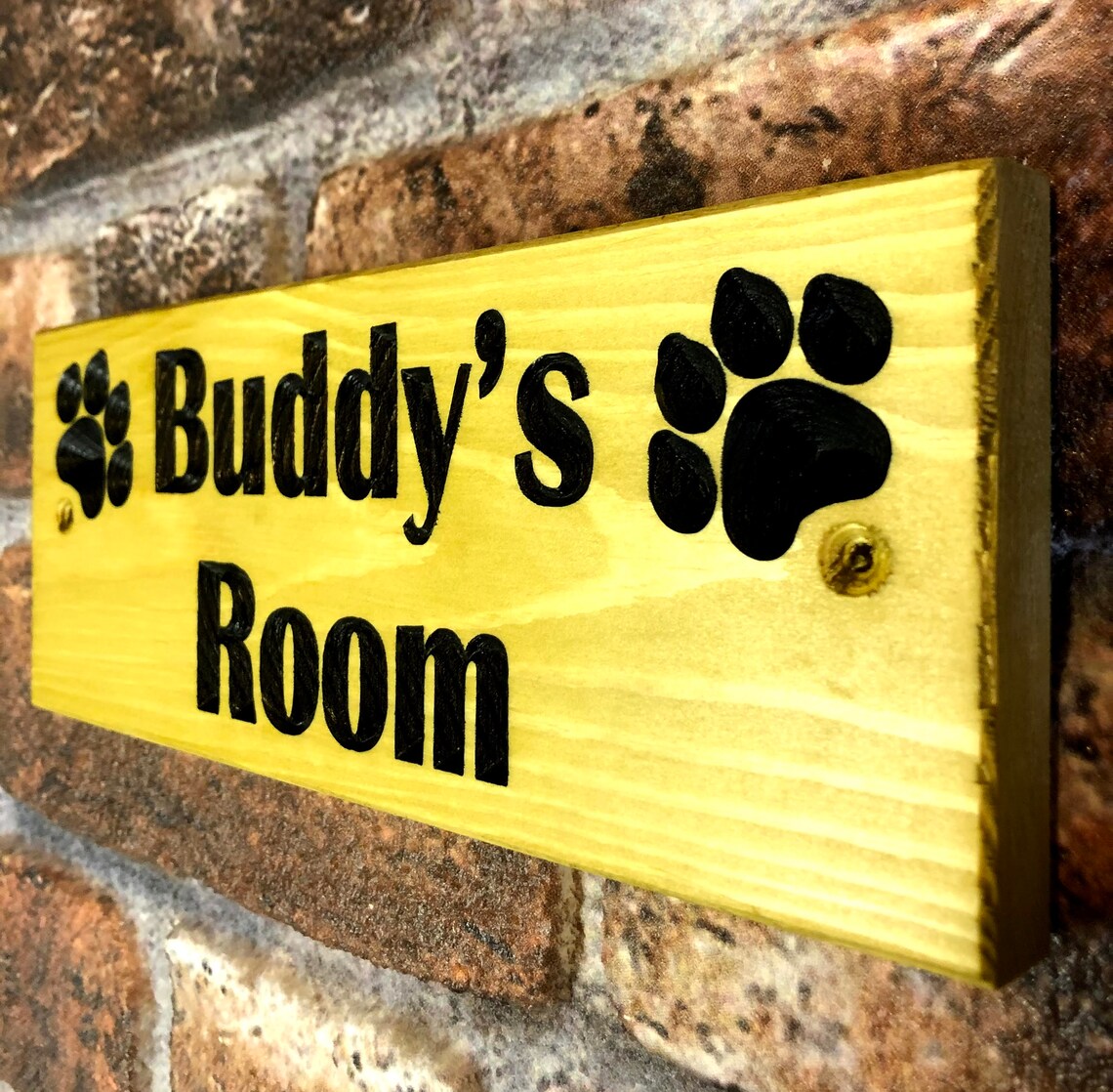 Personalised Dog Sign Pet Name Sign Dog Name Sign Dog Lover | Etsy