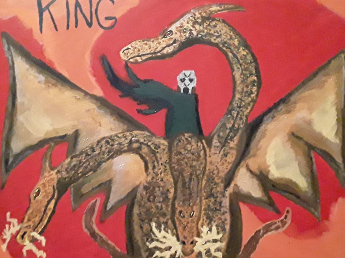 Mf DOOM/King Geedorah and King Chidora Art Print Wall Art | Etsy