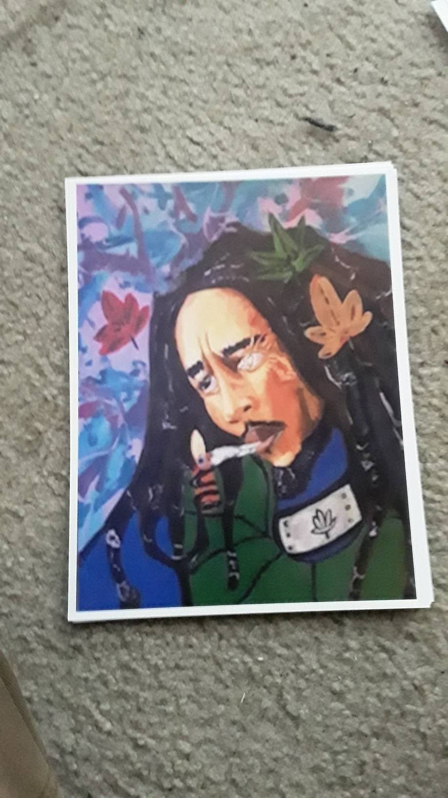 Bob Marley Tree Shinobi Art Print Wall Art - Etsy