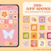 IOS Boho App Covers, 200 App Icons - Etsy