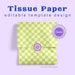 Funky Tissue/wrapping Paper Design, Editable in Canva - Etsy