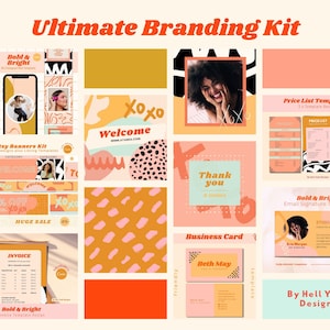 Bold N Bright Ultimate Branding Kit - Etsy