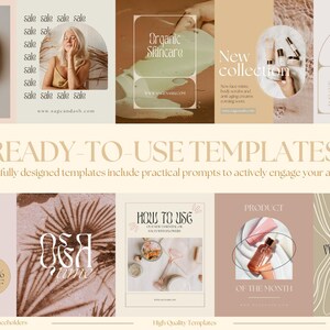 100 Bare Beauty Instagram Portrait Post Templates | Fully Editable in ...