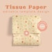 Bakery Tissue/wrapping Paper Design, Editable in Canva - Etsy