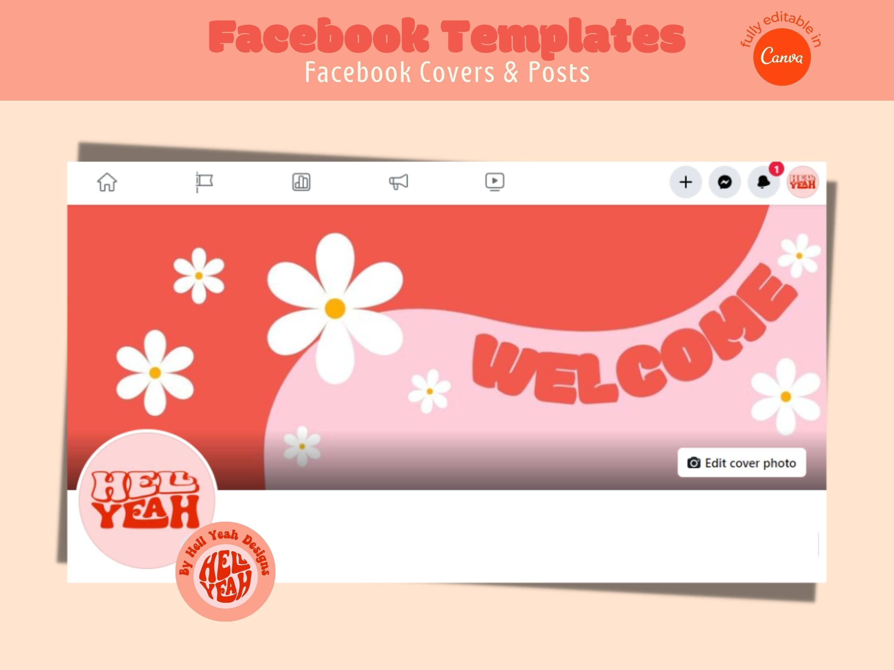 Cute Colorful Facebook Covers