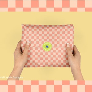 Funky Checkered Pattern Tissue/wrapping Paper Design, Editable in Canva ...