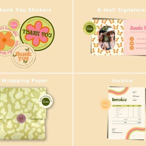 Disco Babes Ultimate Branding Kit, Editable Brand Identity Canva ...