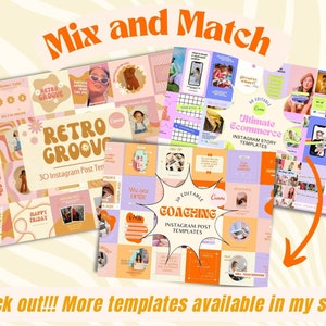 100 Super Cute Instagram Post Templates Canva - Etsy