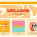 Bold Retro Website Banner Templates Bundle Fully Editable in Canva - Etsy