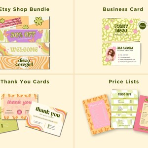 Disco Babes Ultimate Branding Kit, Editable Brand Identity Canva ...