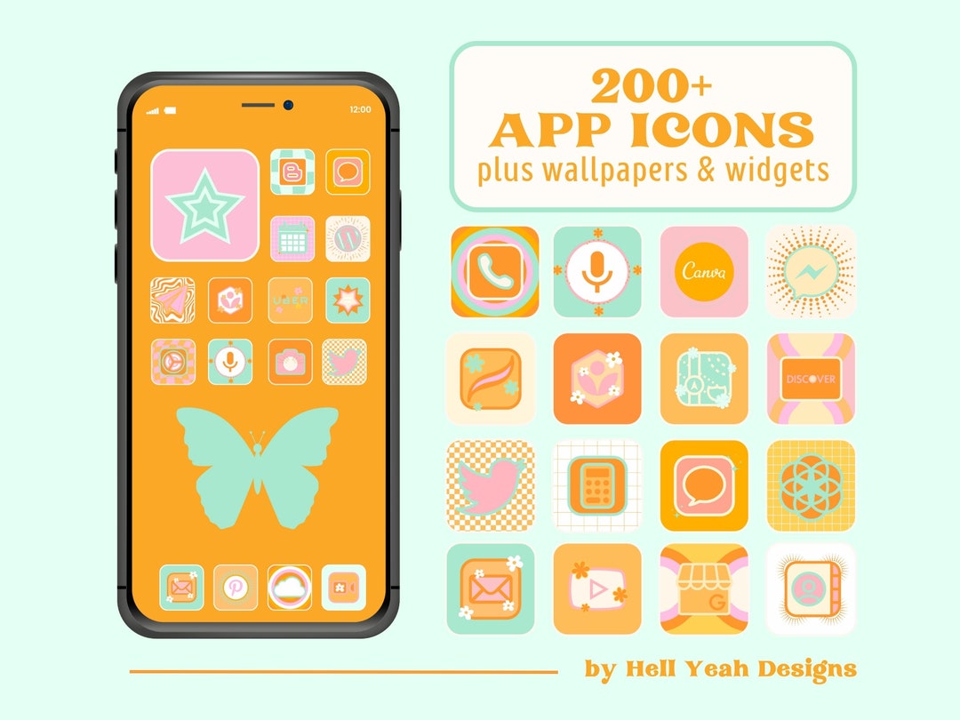 200+ Funky App Icon Packs - Etsy