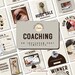 Coaching Post Templates Canva, Colorful Funky Instagram Templates - Etsy