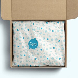 Bakery Tissue/wrapping Paper Design, Editable in Canva - Etsy