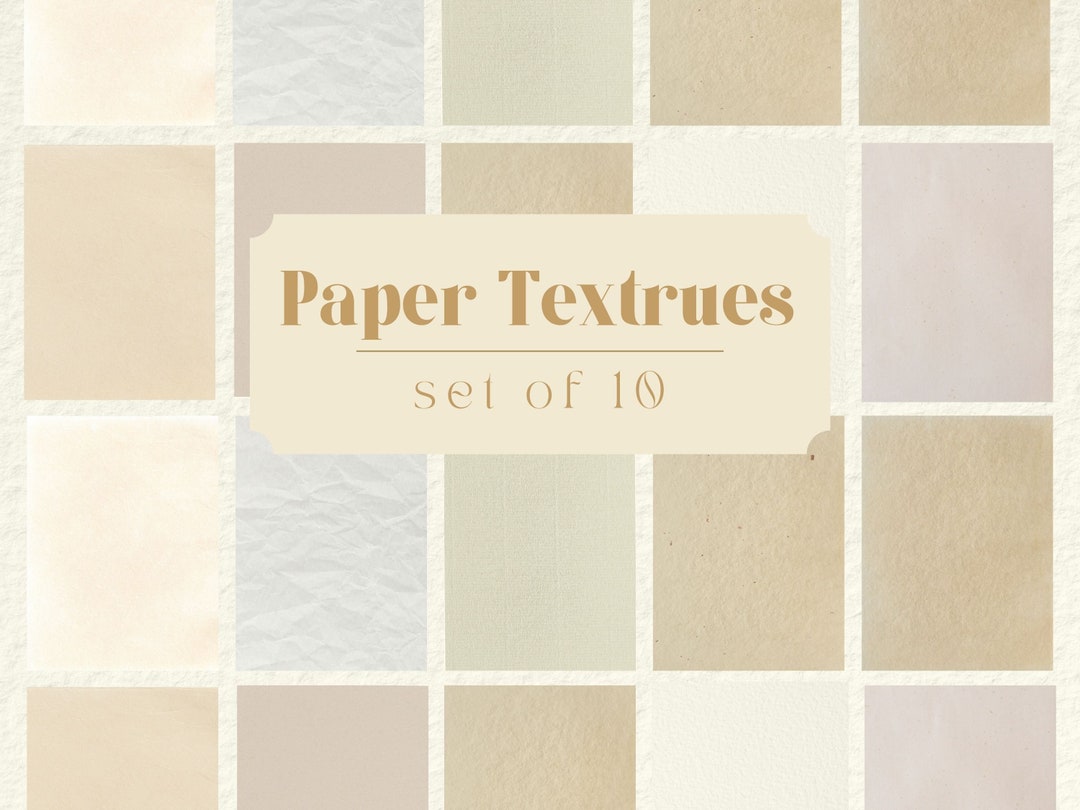 Paper Texture Paper Graphics Art Bundle, COMMERCIAL LICENSE INCLUDED - Etsy