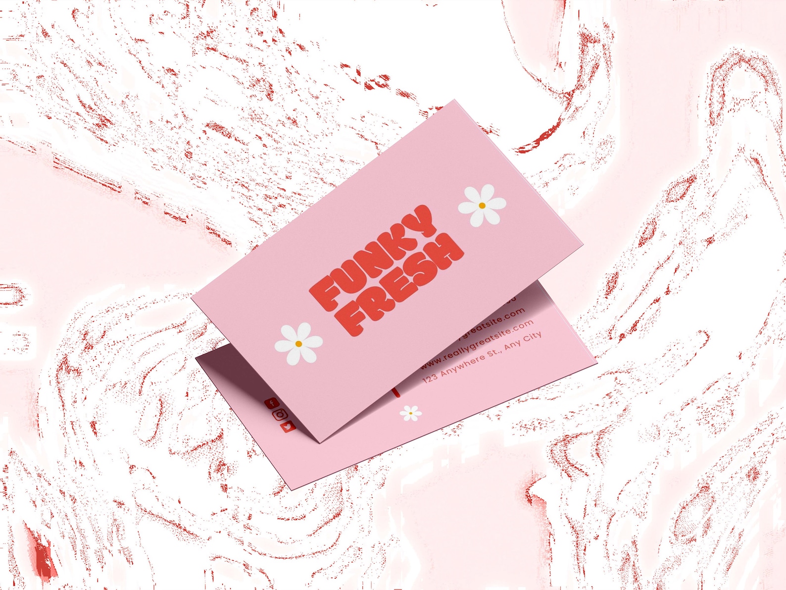 Funky Business Card Canva Template - Etsy