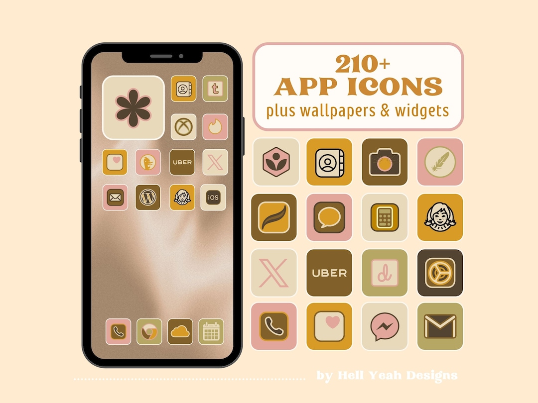 210+ App Icon Packs - Etsy