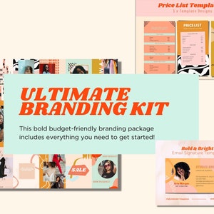 Bold N Bright Ultimate Branding Kit - Etsy