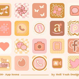200+ Retro App Icon Packs - Etsy