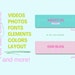 BOLD Website Banner Templates Bundle Fully Editable in Canva - Etsy