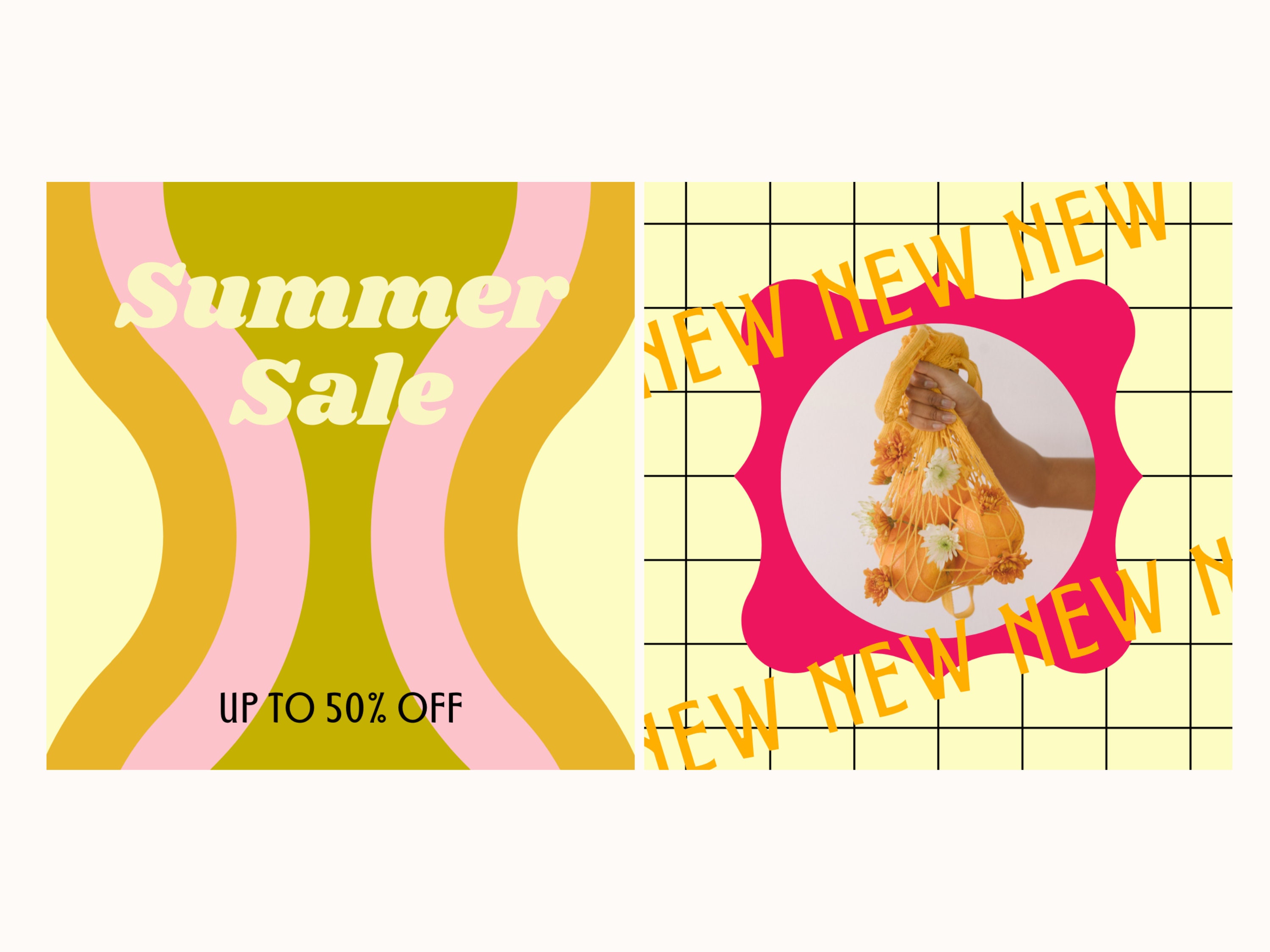 Holy Funk Instagram POST Templates Canva Colorful Funky - Etsy Canada