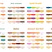 HUGE Color Palette Library - Etsy