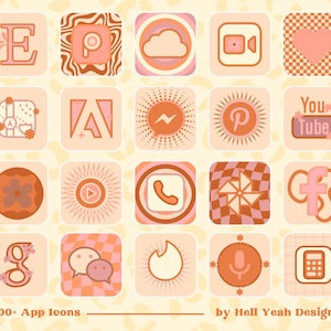 200+ Retro App Icon Packs - Etsy