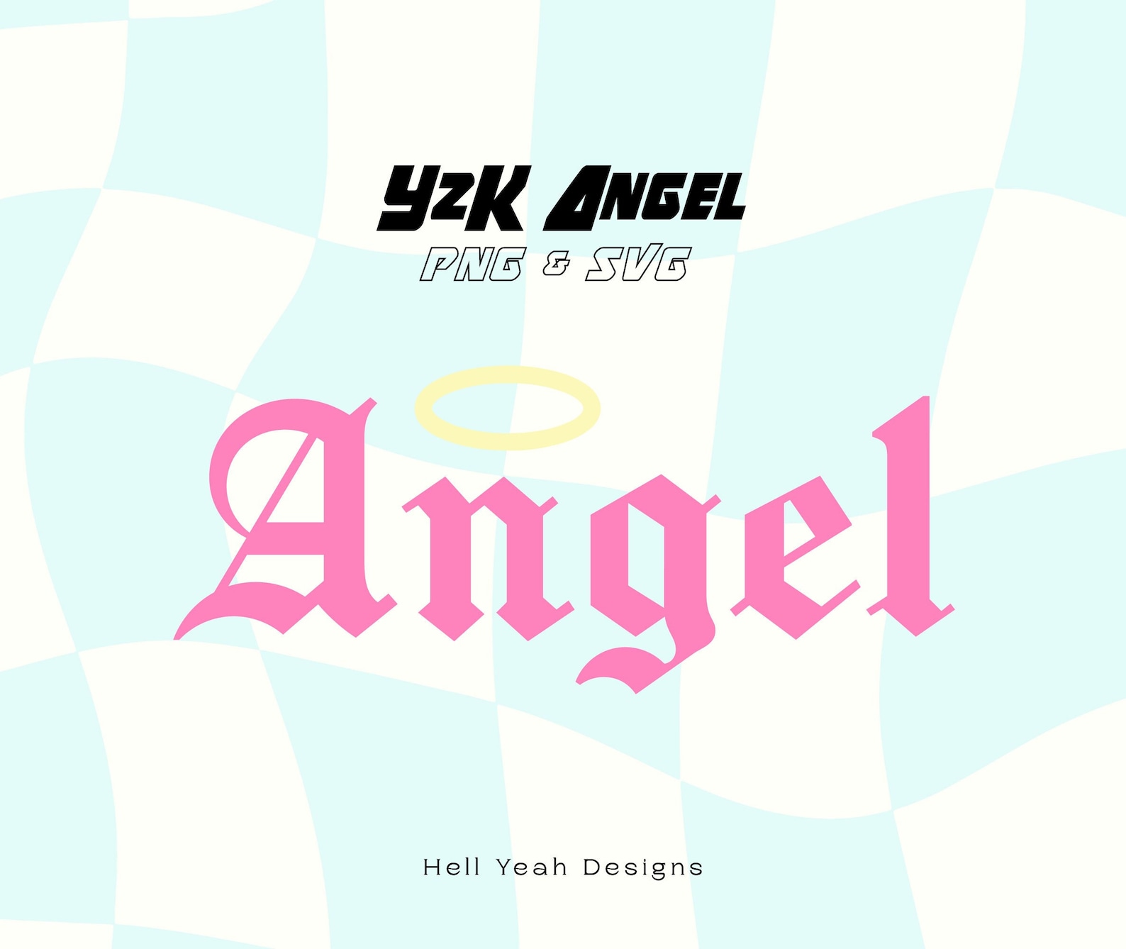 Y2K Angel SVG 2000s Aesthetic PNG Graphics - Etsy