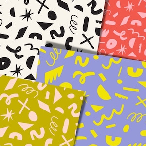 Funky Tissue/wrapping Paper Design, Editable in Canva - Etsy