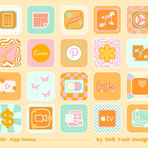 200+ Funky App Icon Packs - Etsy