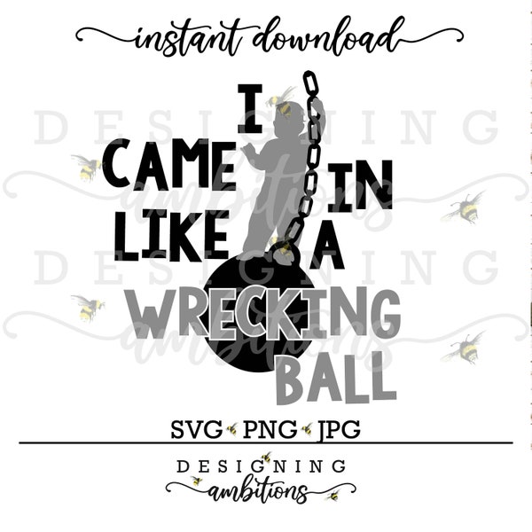 Wrecking Ball - Etsy