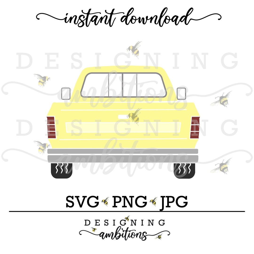 Pick up Truck. SVG, Cutting File, Iron-on, T-shirt, Mug, Etc. - Etsy