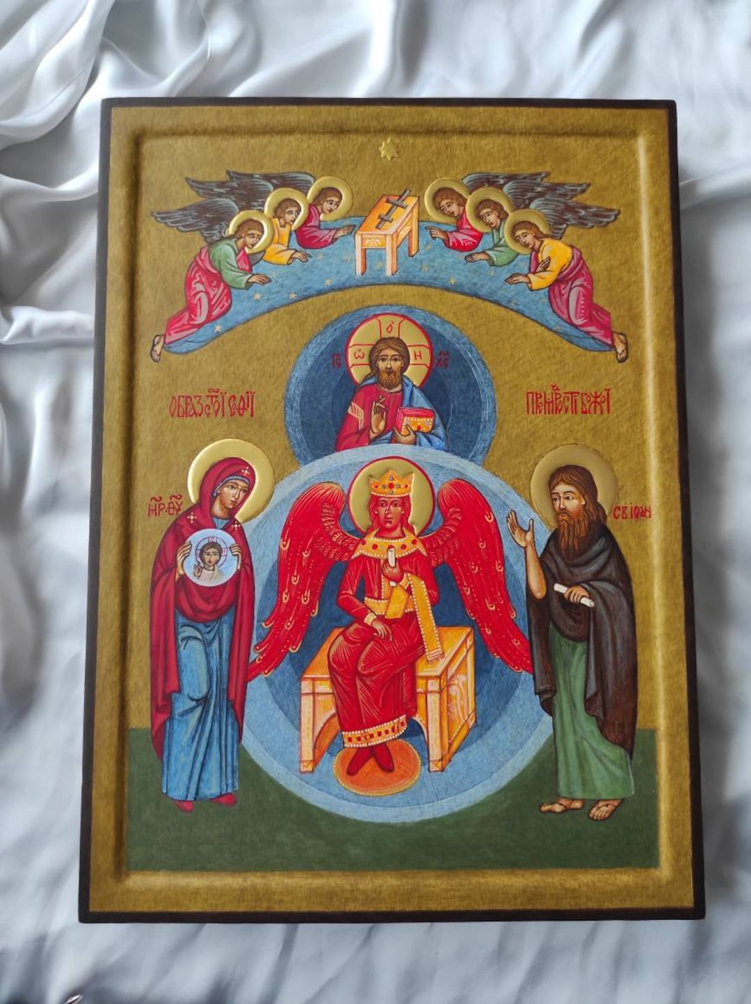 Saint Sophia, Wisdom of God. Orthodox Icon. Handmade. Egg Temperature ...
