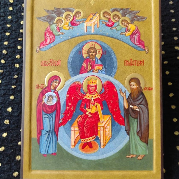 Wisdom Sophia Orthodox Icon - Etsy