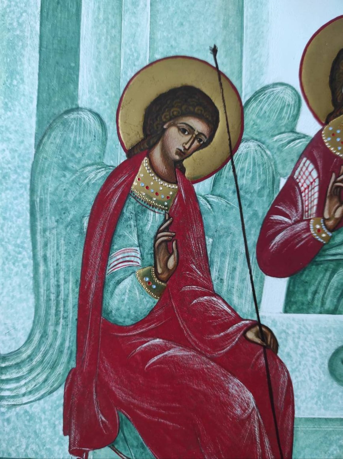 Holy Trinity. Sacred Art Orthodox Icon Hand Painted Icon | Etsy