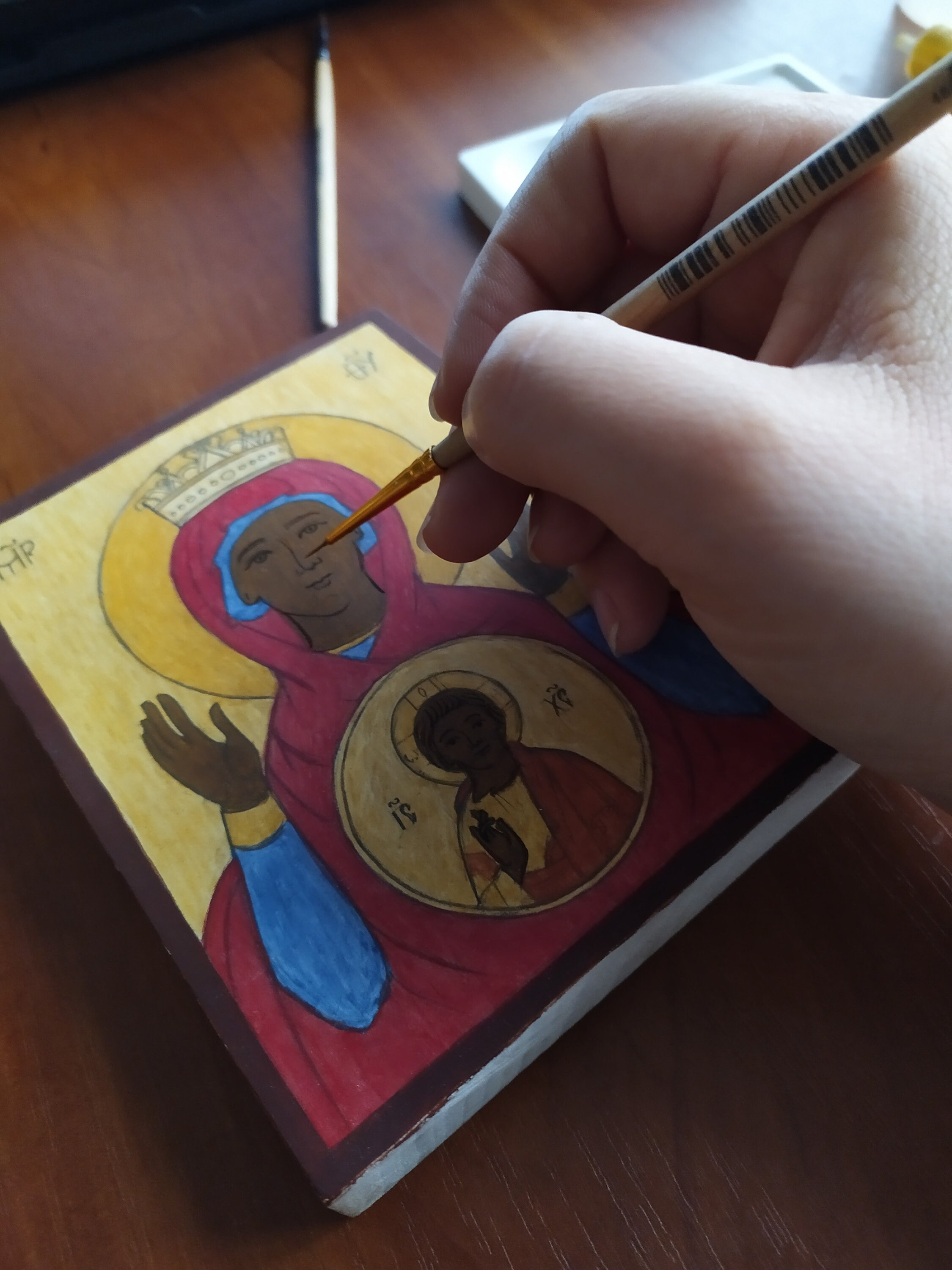 Virgin of the Sign. Orthodox Icon, - Etsy