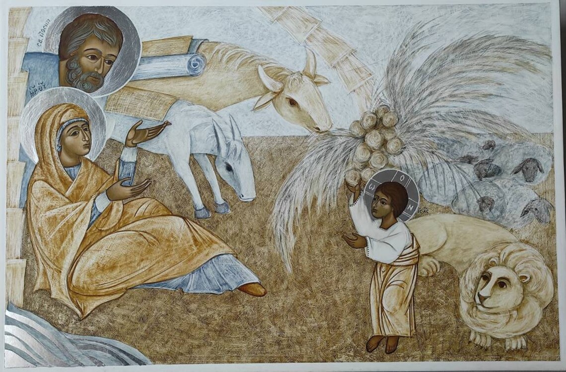 Childhood Jesus Christ. Orthodox Icon - Etsy