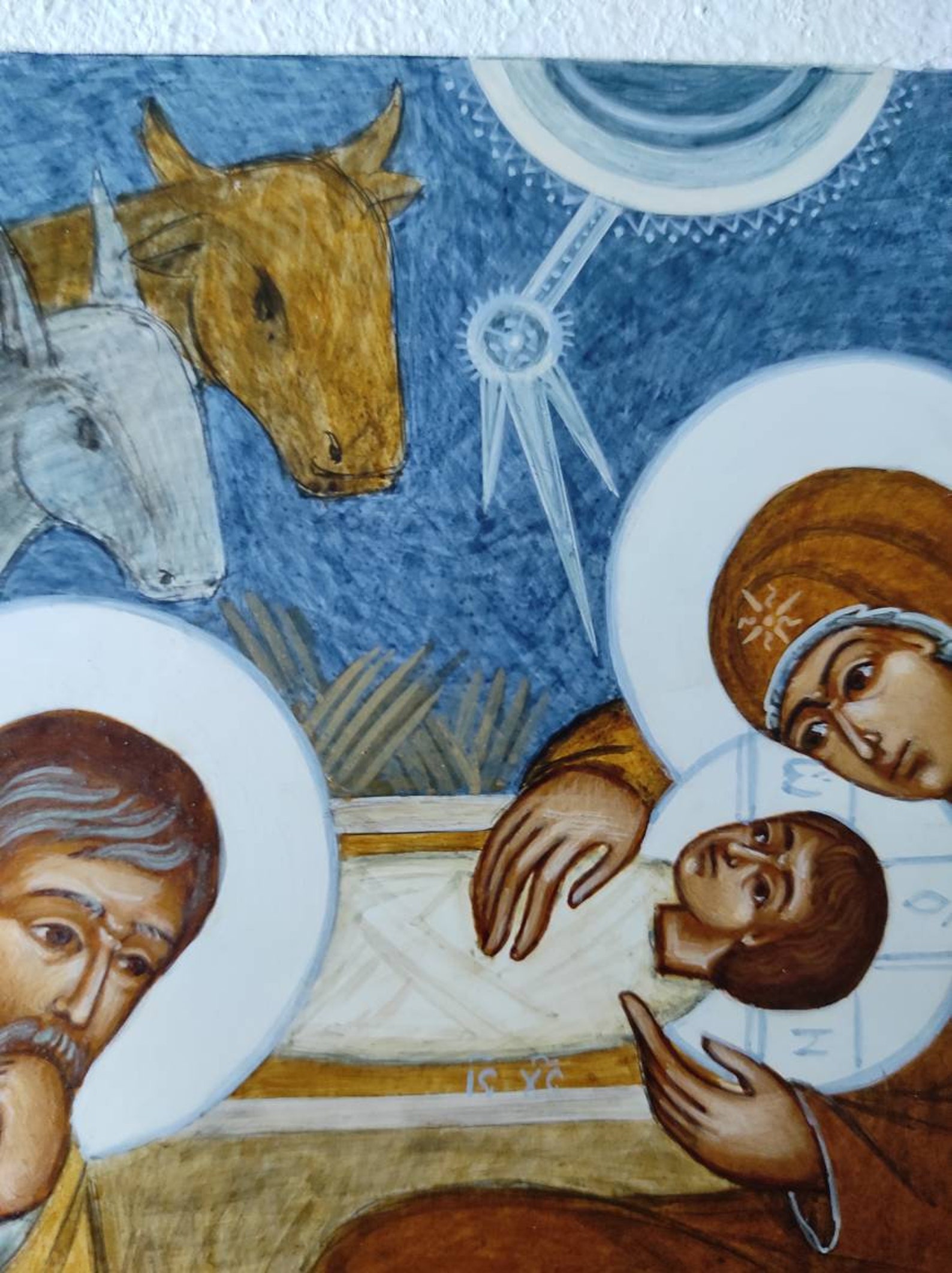 Nativity of Our Lord. Christmas. Orthodox Icon, Christ is Born - Etsy