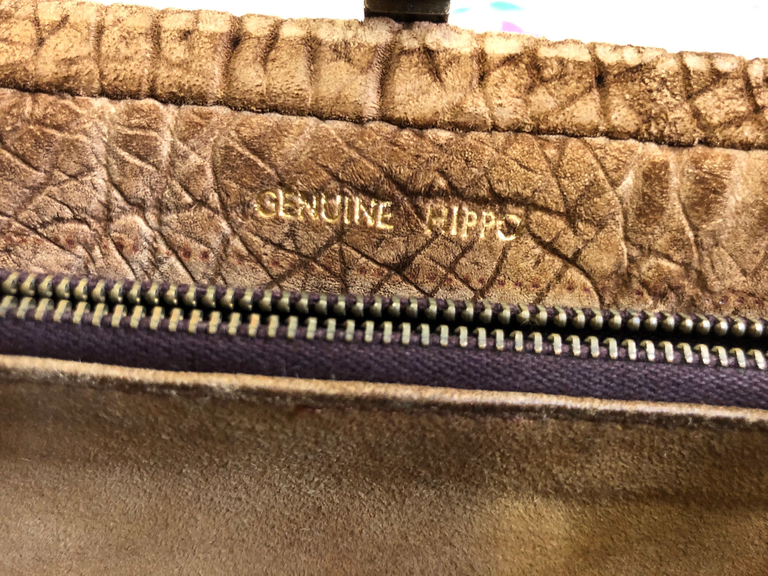 Extremely Rare Luxury Genuine Hippopotamus Hippo Leather Bag - Etsy